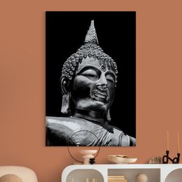 Akustikbild Buddha Statue Gesicht