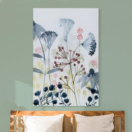 Akustikbild Wildblumen Aquarell I