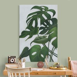 Akustikbild Lieblingspflanzen - Monstera