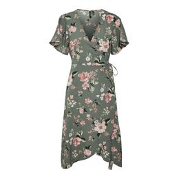 V&eacute;ro Moda VERO MODA Kleid 'Saki' Damen Gr&ouml;&szlig;e 42 khaki / tanne / puder / altrosa Winterkleid