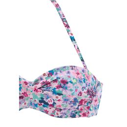 s.Oliver Bikini-Top Damen Gr&ouml;&szlig;e 70 blau / dunkelblau / helllila / pink