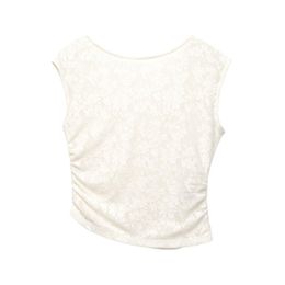 Pull&Bear Pull&Bear Top Damen Gr&ouml;&szlig;e XS ecru