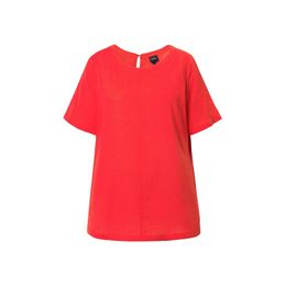 Ulla Popken Bluse Damen Gr&ouml;&szlig;e XXXL/4XL rot
