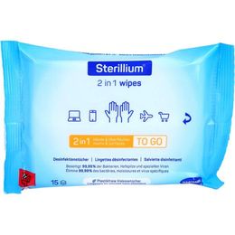 Paul Hartmann AG Sterillium 2in1 wipes Hand- u.Flächendesinfektion 15 St