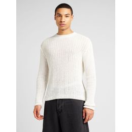 WEEKDAY Pullover 'Jordan' Herren Gr&ouml;&szlig;e XS wei&szlig;