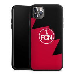 DeinDesign iPhone 11 Pro Max Handy Premium Silikon H&uuml;lle Handyh&uuml;lle schwarz Case 1. Fc N&uuml;rnberg Merchandise 1. Fcn Silikon Premium Case