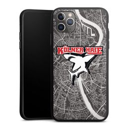 DeinDesign iPhone 11 Pro Max Handy Premium Silikon H&uuml;lle Handyh&uuml;lle schwarz Case Ice Hockey K&ouml;lner Haie Official Licensed Product Silikon Premium Case