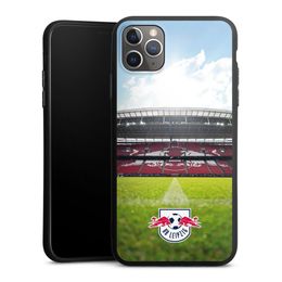 DeinDesign iPhone 11 Pro Max Handy Premium Silikon H&uuml;lle Handyh&uuml;lle schwarz Case Rb Leipzig Stadium Official Licensed Product Silikon Premium Case
