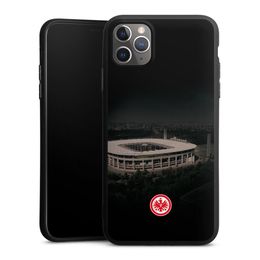 DeinDesign iPhone 11 Pro Max Handy Premium Silikon H&uuml;lle Handyh&uuml;lle schwarz Case Eintracht Frankfurt Official Licensed Product Stadium Silikon Premium Case
