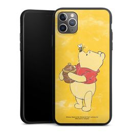 DeinDesign iPhone 11 Pro Max Handy Premium Silikon H&uuml;lle Handyh&uuml;lle schwarz Case Winnie The Pooh Official Licensed Product Disney Silikon Premium Case