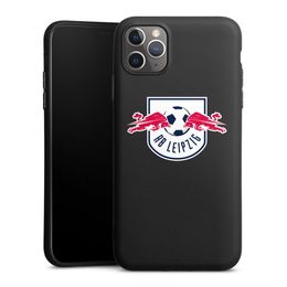 DeinDesign iPhone 11 Pro Max Handy Premium Silikon H&uuml;lle Handyh&uuml;lle schwarz Case Transparent Official Licensed Product Rb Leipzig Silikon Premium Case
