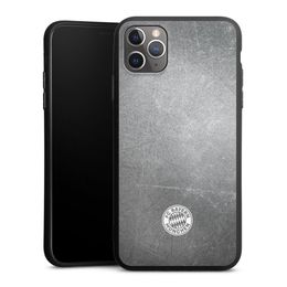 DeinDesign iPhone 11 Pro Max Handy Premium Silikon H&uuml;lle Handyh&uuml;lle schwarz Case Concrete Fcb Fc Bayern M&uuml;nchen Silikon Premium Case
