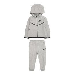 Nike Sportswear Jogginganzug 'TECH FLEECE' Jungen Größe 74/80 anthrazit / hellgrau / schwarz