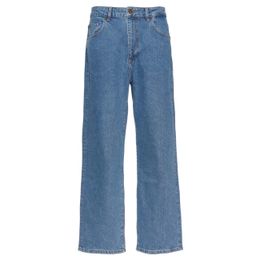 Bequeme Jeans DEF "DEF DEF Goethe Baggys", Herren, Gr. 34, Normalgr&ouml;&szlig;en, midblau, 100% Baumwolle, unifarben, Jeans