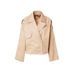 Gina Tricot Mantel Damen Gr&ouml;&szlig;e S hellbeige Wintermantel
