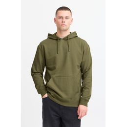 Kapuzenpullover Blend "BHBrody Sweatshirt hood", Herren, Gr. XL, grün (olive night), Sweatware, 60% Baumwolle, 40% Polyester, unifarben, regular fit, ohne Ausschnitt, Pullover, Sportlicher Sweat-Hoodie mit Kängurutasche