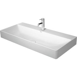 Duravit DuraSquare Waschtisch 2353100041 weiss, 100x47cm, mit Hahnloch, ohne &Uuml;berlauf