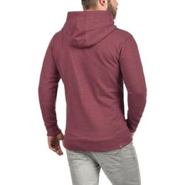 Kapuzenpullover Blend "BHHulker", Herren, Gr. XXL, zinfandel, Sweatware, 60% Baumwolle, 40% Polyester, unifarben, regular fit normal, ohne Ausschnitt, eingesetzt, Pullover, Stilvolle Kapuzensweatjacke mit weicher Fleece-Innenseite