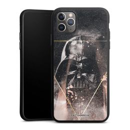 DeinDesign iPhone 11 Pro Max Handy Premium Silikon H&uuml;lle Handyh&uuml;lle schwarz Case Official Licensed Product Darth Vader Star Wars Silikon Premium Case