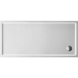 Duravit Duschwanne Starck Slimline 72013000000001 160 x 75 x 6 cm, weiss, Antislip, Rechteck