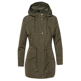 Koroshi Between-Seasons Parka female Green size XXL