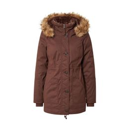 Hollister Parka Damen Gr&ouml;&szlig;e XL beige / kastanienbraun Winterjacke