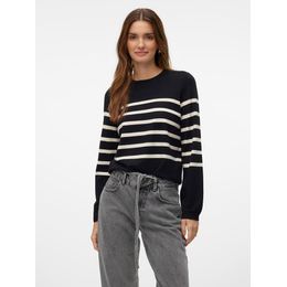 V&eacute;ro Moda Vero Moda Pullover in Schwarz/ Beige - 23% | Gr&ouml;&szlig;e L | Damen-pullover-cardigans