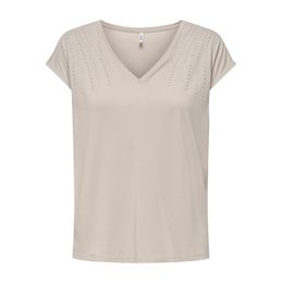 Only Shirt in Sand - 51% | Gr&ouml;&szlig;e S | Damen-tops