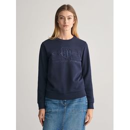 Gant Sweatshirt in Dunkelblau - 61% | Gr&ouml;&szlig;e M | Damen-sweatshirts-jacken
