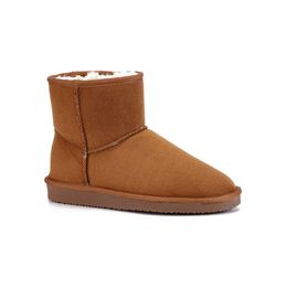 ISLAND BOOT Winterboots "Stela" in Hellbraun - 70% | Gr&ouml;&szlig;e 39 | Damen-stiefel