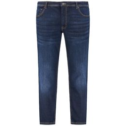 Gro&szlig;e Gr&ouml;&szlig;en Lerros Stretch-Jeans "Baxter" im 5-Pocket Stil, Regular Fit Farbe dunkelblau Gr&ouml;&szlig;e: 46/30