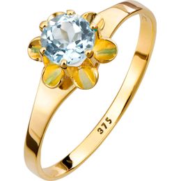 CR&Eacute;ATION L Damen Ring Gelbgold 375 Gr&ouml;&szlig;e 20