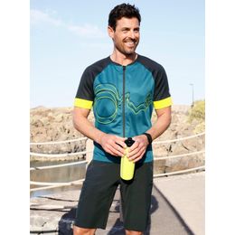 Catamaran Sports Herren Funktionsshirt mit verl&auml;ngertem R&uuml;ckenteil, topas, Gr&ouml;&szlig;e 44/46