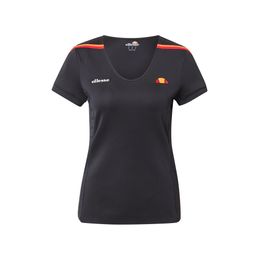 Ellesse T-Shirt 'Constantine' Damen Gr&ouml;&szlig;e L curry / rot / schwarz / wei&szlig;