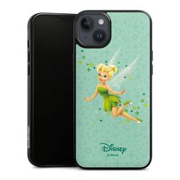 DeinDesign iPhone 14 Plus Handy Silikon H&uuml;lle Case schwarz Handyh&uuml;lle Tinkerbells Official Licensed Product Disney