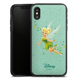 DeinDesign iPhone X Handy Silikon H&uuml;lle Case schwarz Handyh&uuml;lle Tinkerbells Disney Official Licensed Product