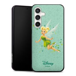 DeinDesign Galaxy S24 FE 5G Handy Silikon H&uuml;lle Case schwarz Handyh&uuml;lle Tinkerbells Official Licensed Product Disney