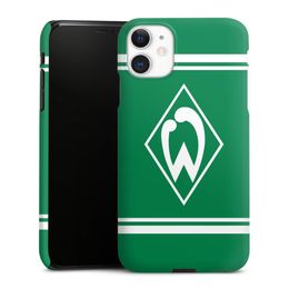 DeinDesign iPhone 11 Handy Premium Case Smartphone Handyh&uuml;lle Schutzh&uuml;lle matt Logo Sv Werder Bremen Official Licensed Product Premium Case