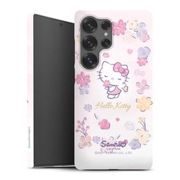 DeinDesign Galaxy S25 Ultra Handy Premium Case Smartphone Handyh&uuml;lle Schutzh&uuml;lle matt Water Colour Hello Kitty Merchandise Premium Case