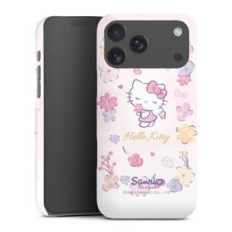 DeinDesign iPhone 17 Pro Max Handy Premium Case Smartphone Handyh&uuml;lle Schutzh&uuml;lle matt Water Colour Hello Kitty Merchandise Premium Case