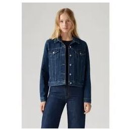 Levi's Levi's f&uuml;r Damen. 29945-0036 Original Trucker Jacke Blau (S), L&auml;ssig, Baumwolle, Denim
