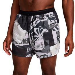 Nike Stride Run Energy Gef&uuml;tterte Dri-Fit-Laufshorts Bekleidung Herren grau