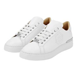 Philipp Plein Low-Top Sneaker - Sneaker Hexagon - Gr. 37 (EU) - in Schwarz - f&uuml;r Damen