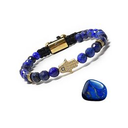 Gt Collection Bracelet 'Hamsa Hand' male Blue size 20 cm