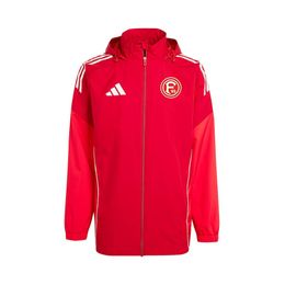 adidas Performance Sportjacke 'Fortuna D&uuml;sseldorf' Herren Gr&ouml;&szlig;e L rot / wei&szlig;