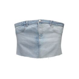 Pull&Bear Pull&Bear Top Damen Gr&ouml;&szlig;e L hellblau