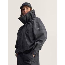 adidas by Stella McCartney Sportjacke 'Item Jacket' Damen Gr&ouml;&szlig;e 4XS anthrazit / schwarz / wei&szlig;