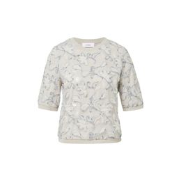 comma, COMMA Bluse Damen Gr&ouml;&szlig;e XS/S hellbeige / opal