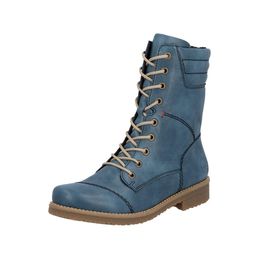 Rieker Lace-Up Ankle Boots female Blue size 43