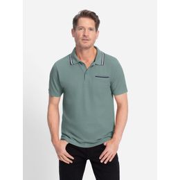 Kurzarmshirt Catamaran "Kurzarm-Poloshirt", Herren, Gr. 48/50, gr&uuml;n (jade), 100% Baumwolle, unifarben, Shirts